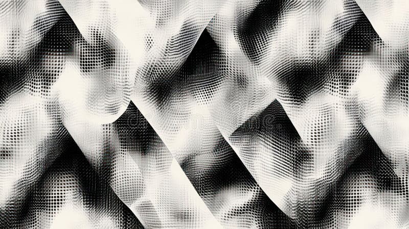 Abstract Monochrome Design Featuring Textured Patterns and Gradients ...