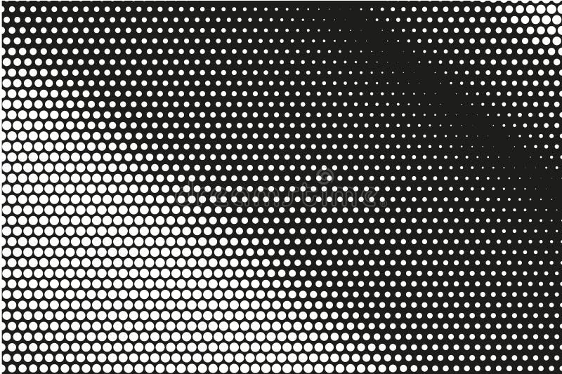Abstract Monochrome Halftone Pattern. Comic Background Stock Vector ...
