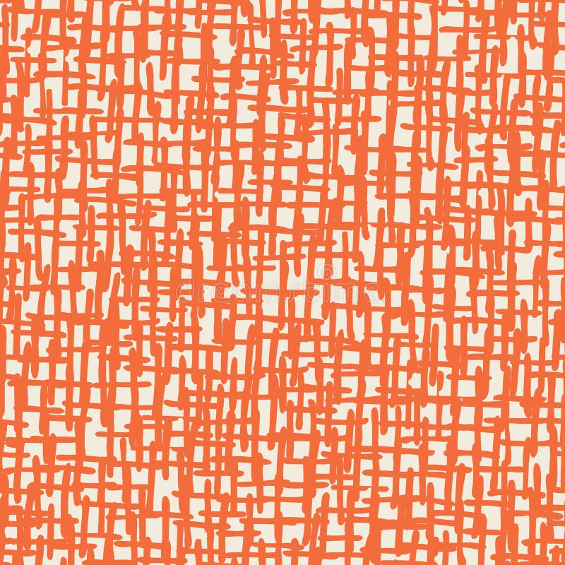 Abstract Monochrome Hand-Drawn Textile Weave Texture Cross Hatch Vector ...