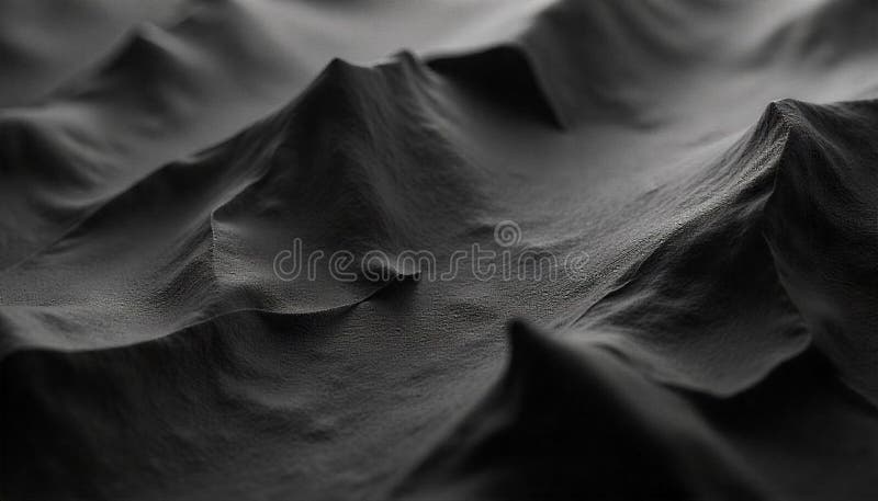 Abstract Monochrome Sand Dunes and Texture Pattern in Grayscale Stock ...