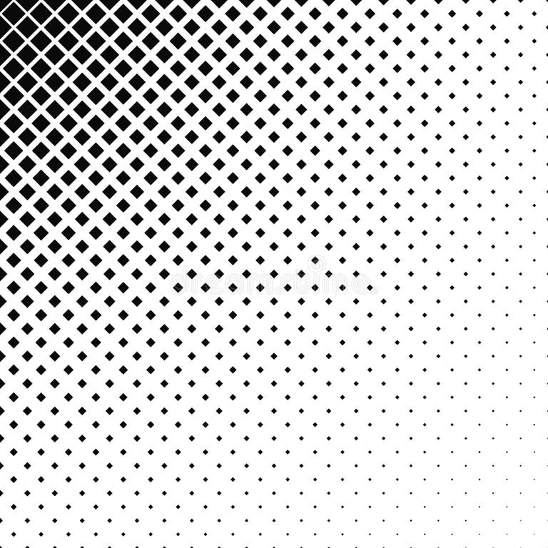 Abstract Monochrome Square Pattern Background Stock Vector ...