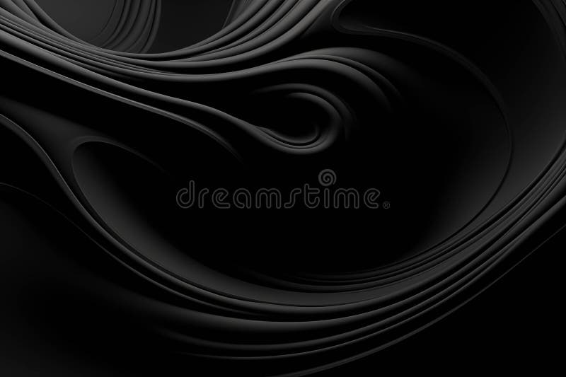 Abstract Monochrome Waves Of Ai Generated Art Generative Ai Created With Generative Ai