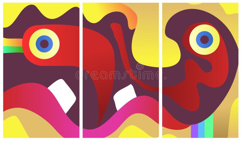 Abstract Monster Energy Logo Clipart Design on White Stock Vector ...