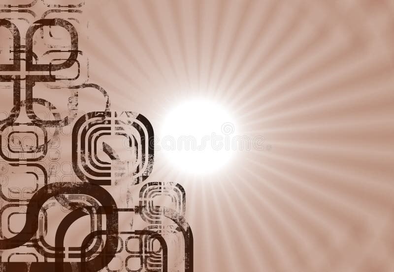 Abstract montage design stock illustration. Illustration of painting ...