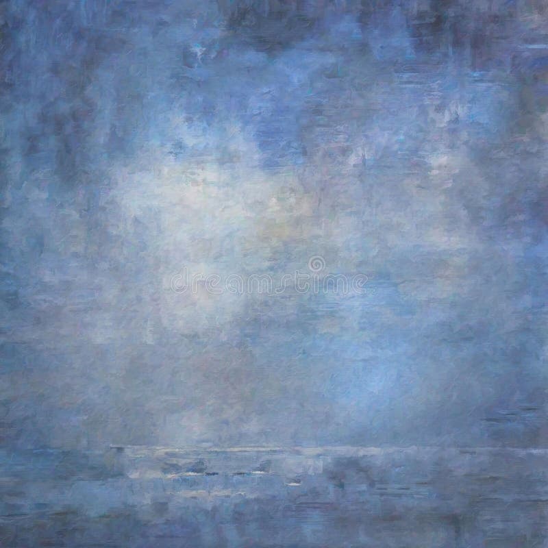 Abstract Moody Blue Painting Background Stock Photo - Image of abstract ...