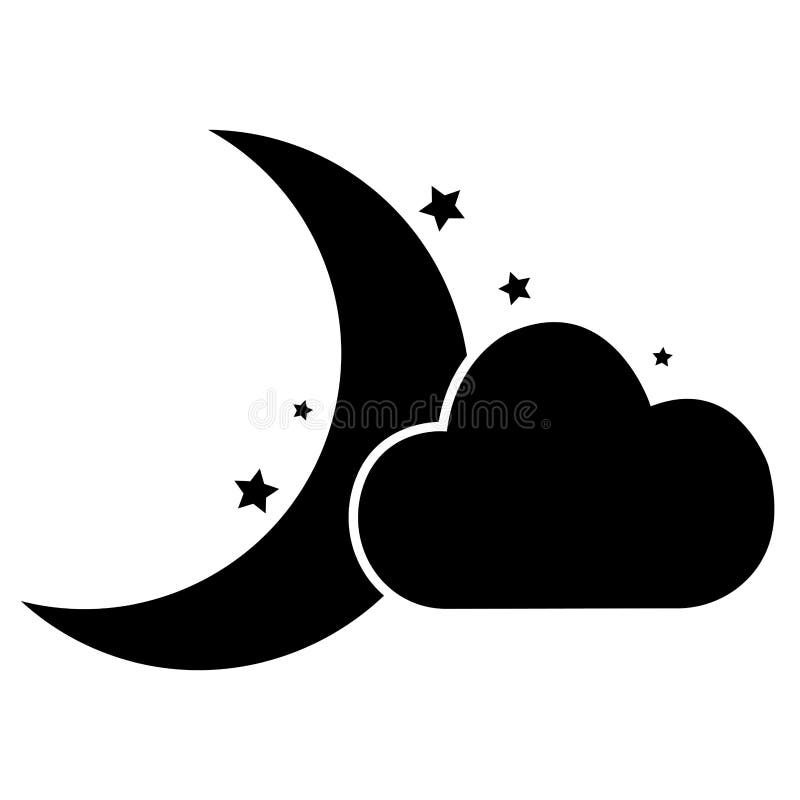 Abstract moon shape stock vector. Illustration of design - 105358476