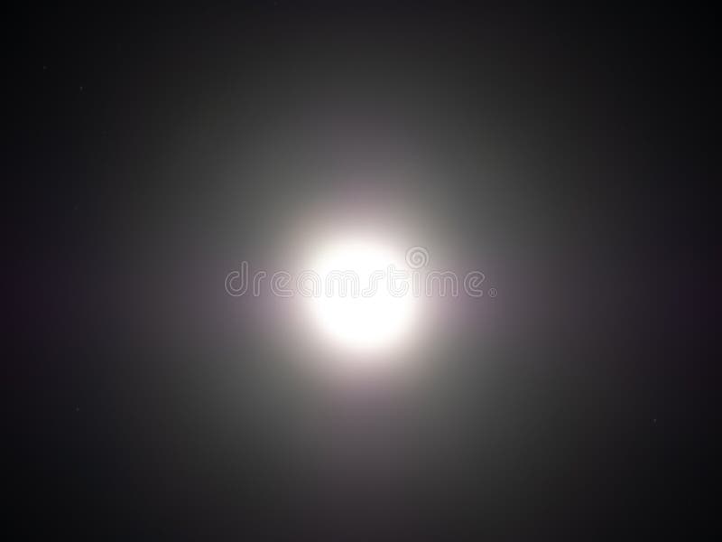 Abstract of the Moon Shines White Light Stock Photo - Image of ...