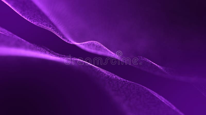 Abstract Morphing Background, Glowing Dots and Depf of Field. Trapcode ...