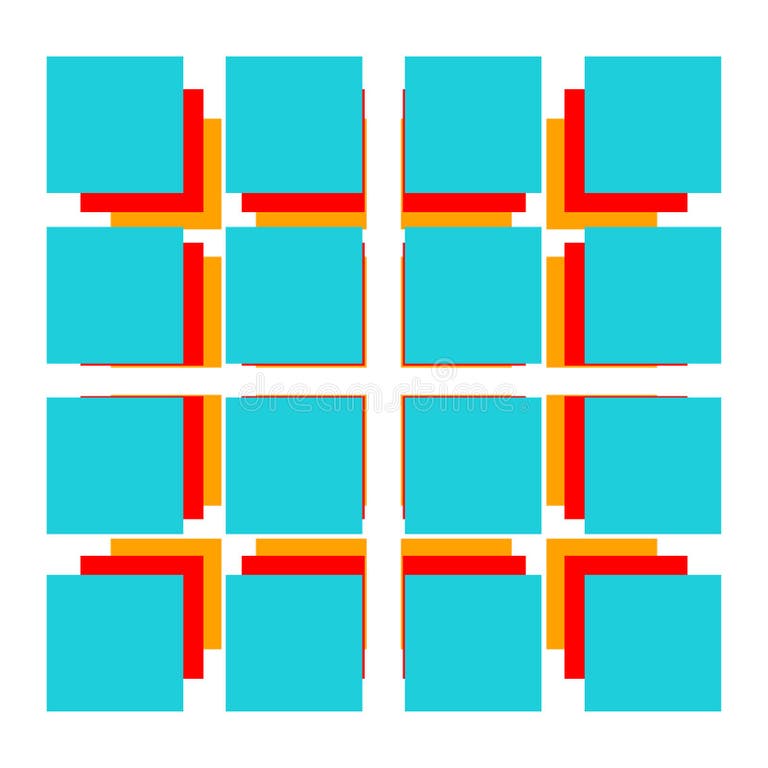 Abstract Mosaic, Array Shape, Design Element Stock Vector ...