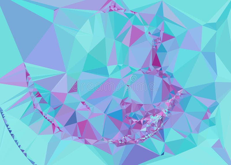 Abstract Mosaic Backdrop in Blue Color. Design Element for Book Covers ...