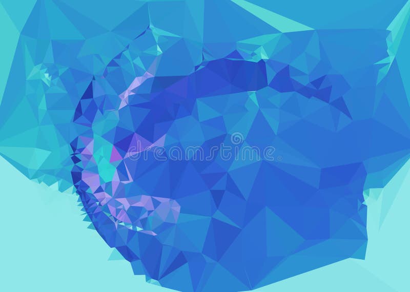 Abstract Mosaic Backdrop in Blue Color. Design Element for Book Covers ...