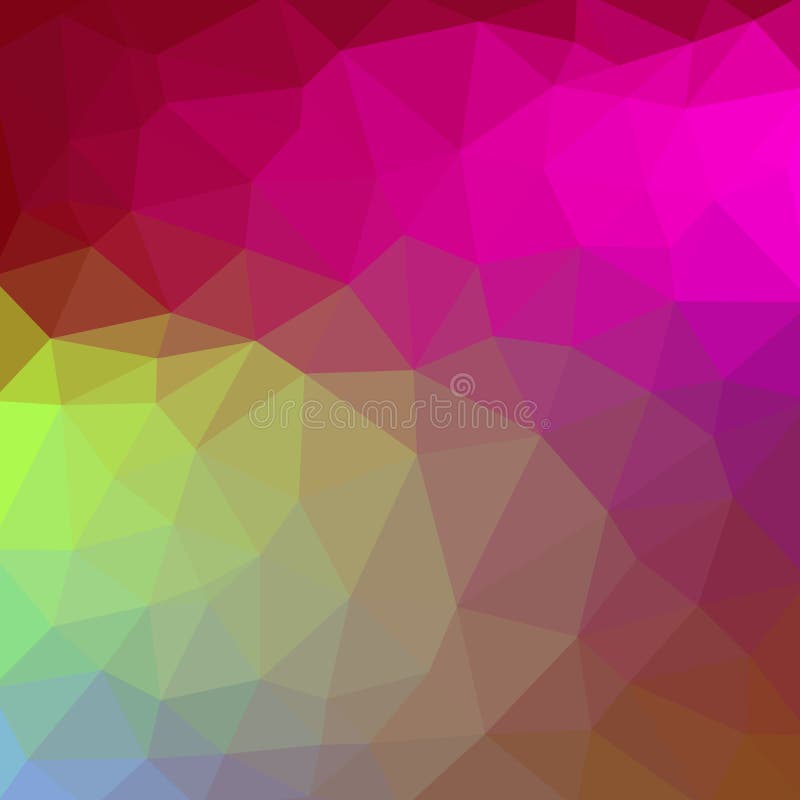 Abstract Mosaic Background.multicolor Blue Green and Purple Geometric ...