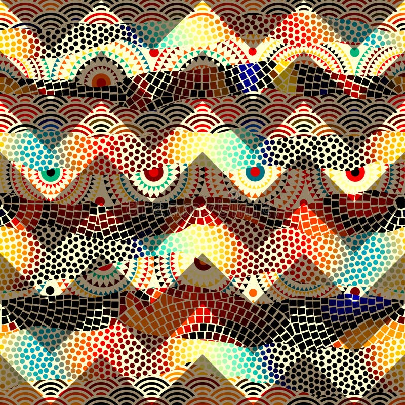 Abstract mosaic background stock vector. Illustration of pattern - 69764287