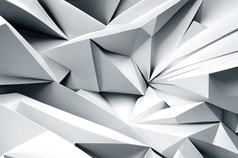 Abstract Mosaic Background White Low Poly Background Texture ...