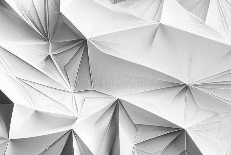 Abstract Mosaic Background White Low Poly Background Texture ...