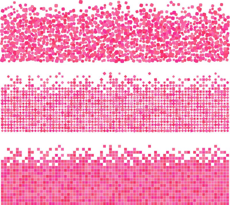 Digital Red Square Background Stock Vector - Illustration of ...