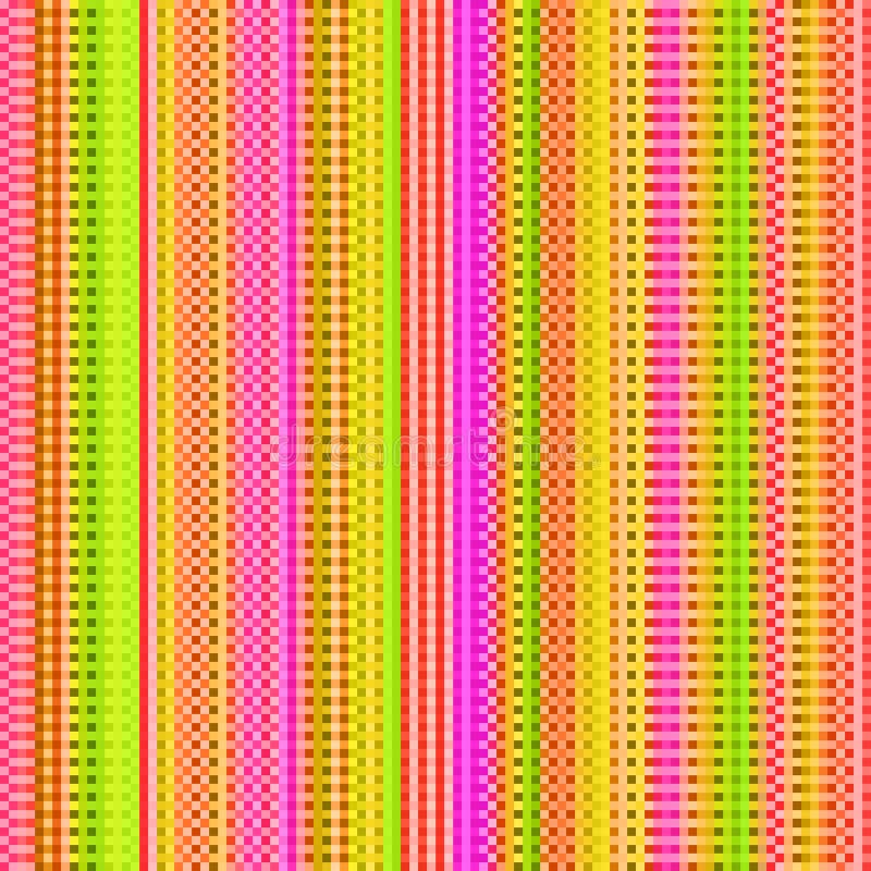Abstract Mosaic Multicolor Checkered Background 003 Stock Illustration ...