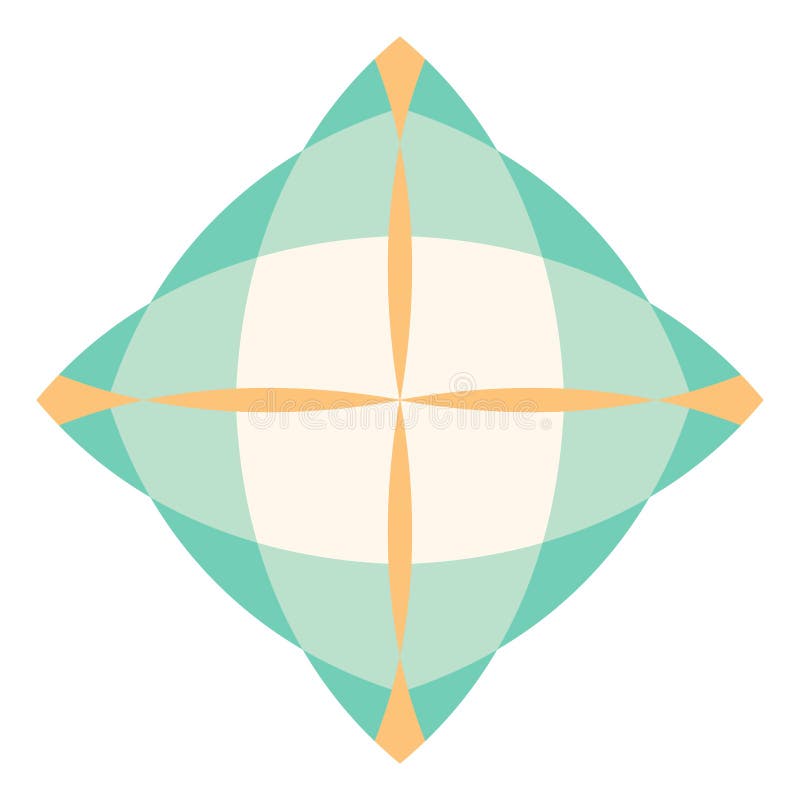 Abstract Mosaic Pattern Pastel Colored Patch Illustration Stock Vector ...