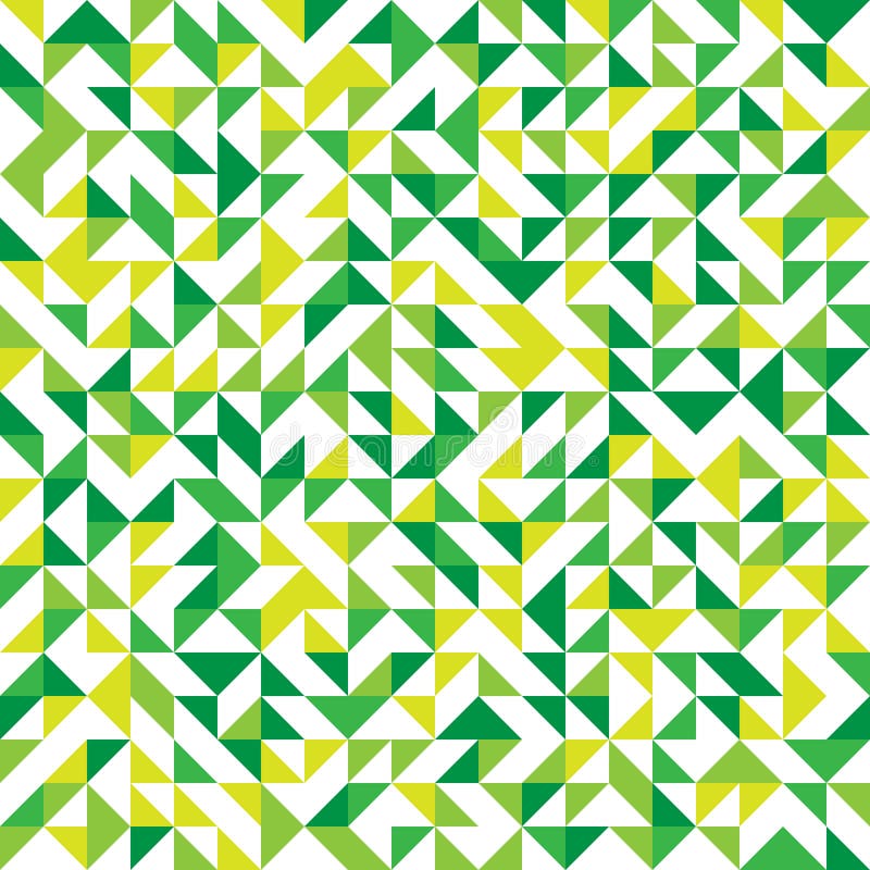 Abstract Mosaic of Right Triangles Stock Illustration - Illustration of ...