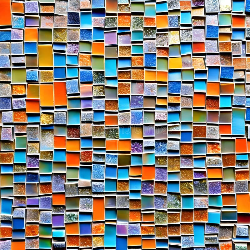 681 Abstract Mosaic Tiles: a Contemporary Background Featuring Abstract ...
