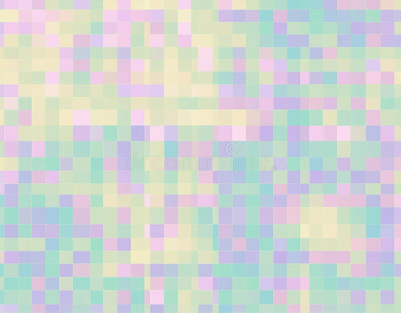 Abstract Mosaic Tiles in Muted Pastel Tones Geometric Texture ...