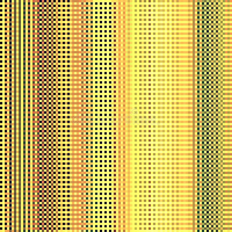 Abstract Mosaic Yellow Checkered Background Stock Vector - Illustration ...