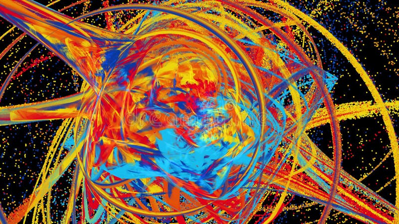 Abstract Motion Background with Alpha Channel, Loopable Stock Video ...