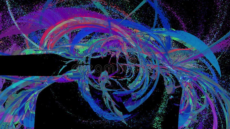 Abstract Motion Background with Alpha Channel, Loopable Stock Video ...