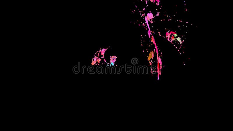 Abstract Motion Background with Alpha Channel, Loopable Stock Video ...