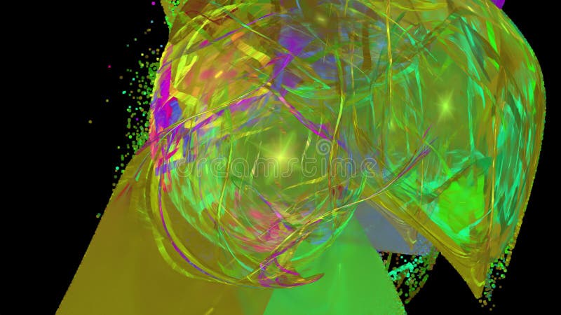 Abstract Motion Background with Alpha Channel, Loopable Stock Video ...