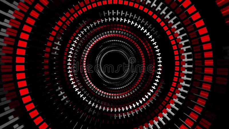Abstract Motion Background - Rotating and Pulsating Rings of Graphic ... Abstract Motion Background - Rotating and Pulsating Rings of Graphic ...