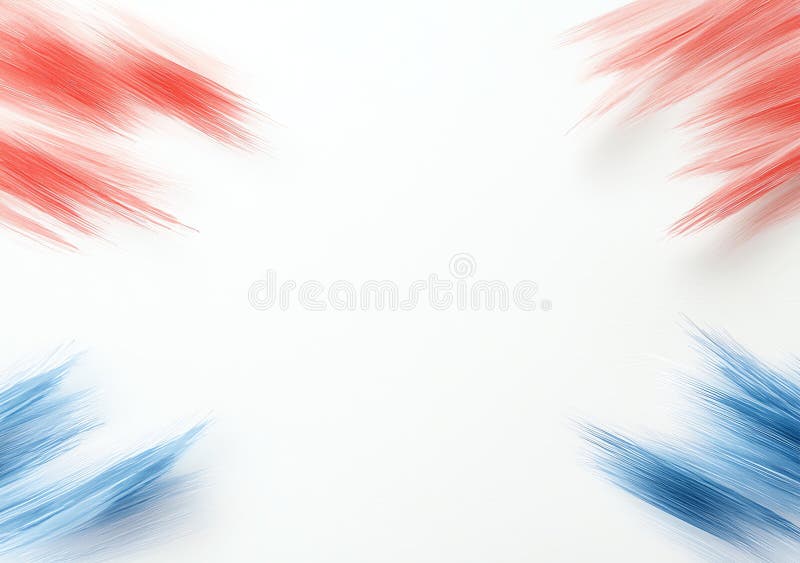 Abstract Motion Blur with Red and Blue Strokes Creating Dynamic Corner ...
