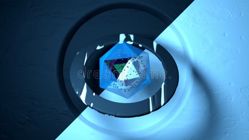 Abstract Motion Figures Looped Animation Stock Footage - Video of ...