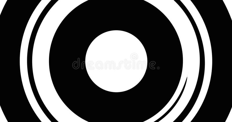 Abstract Motion Graphics and Animated Background with White and Black ...