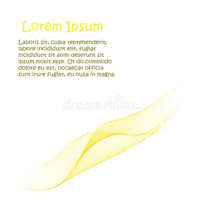 The Yellow Line in the Waveform.Transparent Vector,abstract Background ...