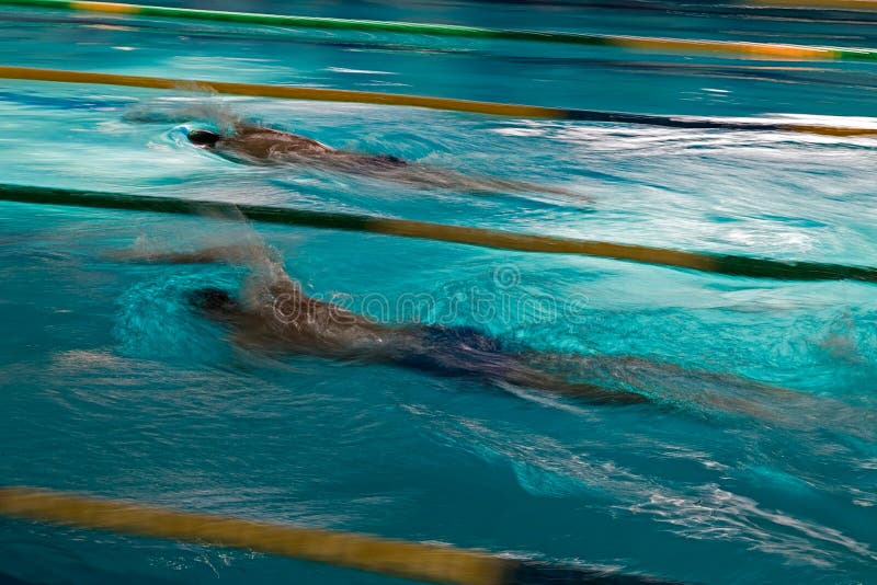 Abstract motion a swimmers stock image. Image of marker - 62857467