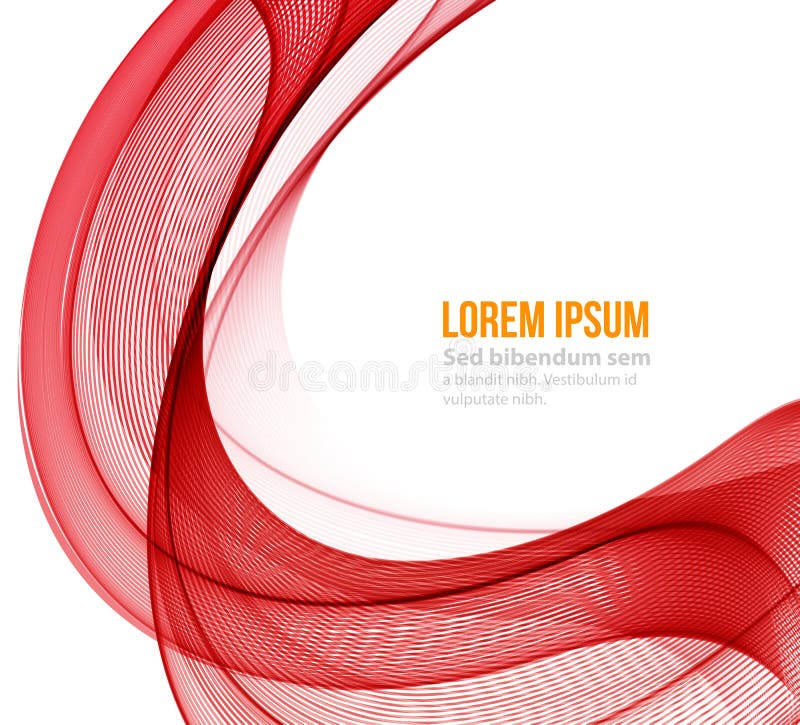 Abstract Motion Wave Illustration Stock Vector - Illustration of header ...