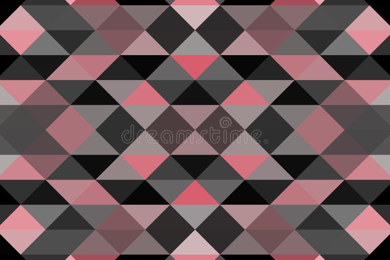 Abstract Motley Colored Mosaic Texture Assembled from Small Triangles ...