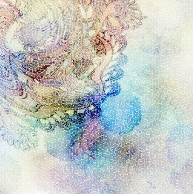 Abstract Motley Web Design, Backgrounnd Stock Illustration ...