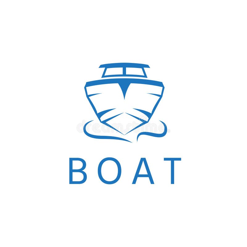 Abstract Motor Boat Vector Design Template Stock Vector - Illustration ...