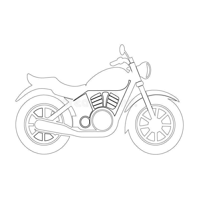 Motorcycle Outline Stock Illustrations – 20,754 Motorcycle Outline ...