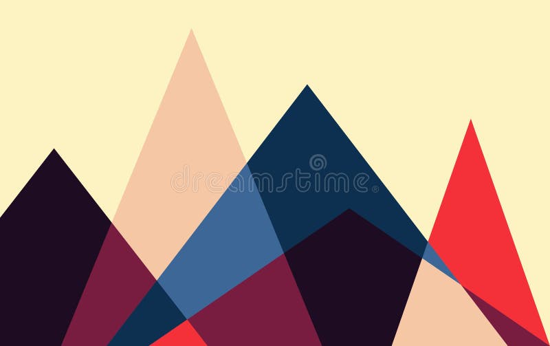 Abstract Mountain or Landscape Background Vector Illustration Stock ...