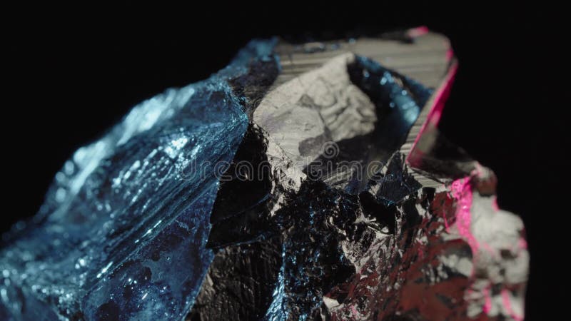 Abstract Moving Beryllium Crystal Background. Stock Footage - Video of ...