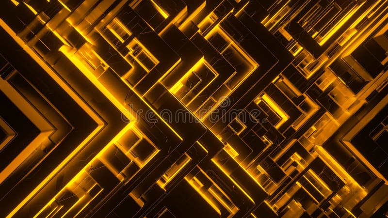 Abstract Moving Blocks Background. Animation of Morphing Shapes Stock ...