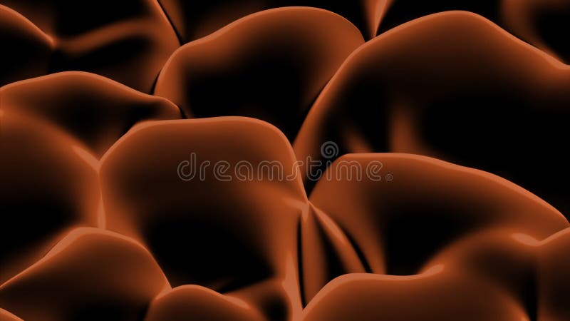 Abstract Moving Entrails of Human Body. Design. Motion of Guts, Concept ...