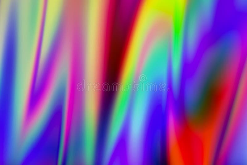 Abstract Moving Holographic Colors Gradient Moving Waves Stock ...