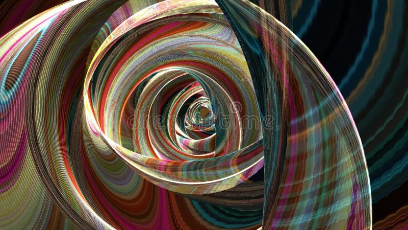 Abstract Moving Fluid. Visual Illusions, Moving Waves Stock Video ...