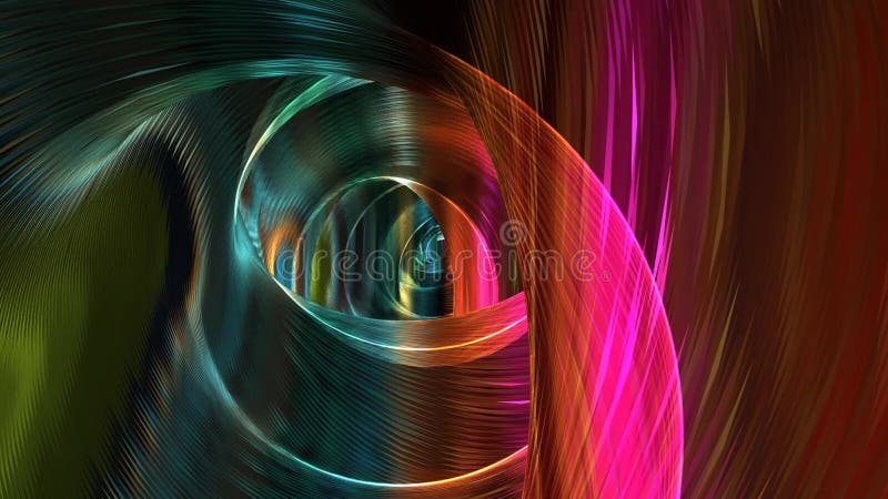 Abstract Moving Fluid. Visual Illusions, Moving Waves Stock Video ...