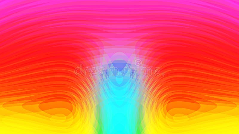 Abstract Multi Color Curve Background Stock Illustration - Illustration ...