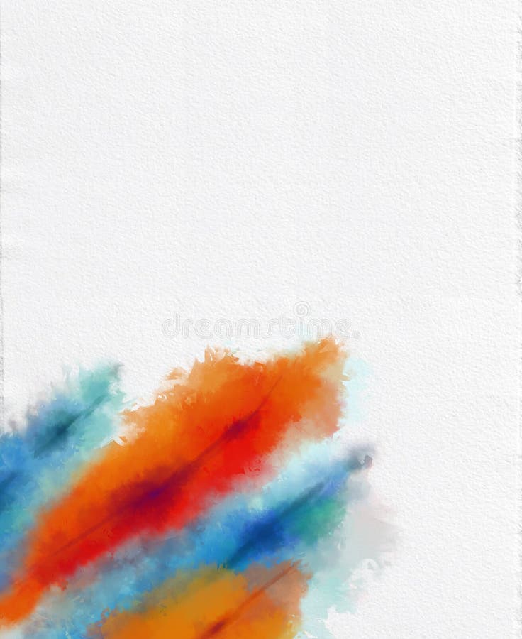 Abstract Multi-color Splash Design on Textured Blank Surface. Stock ...